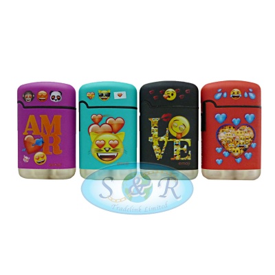 Easy Torch 8 | Emoji Love | Jet Flame Lighters | S&R Tradelink Ltd